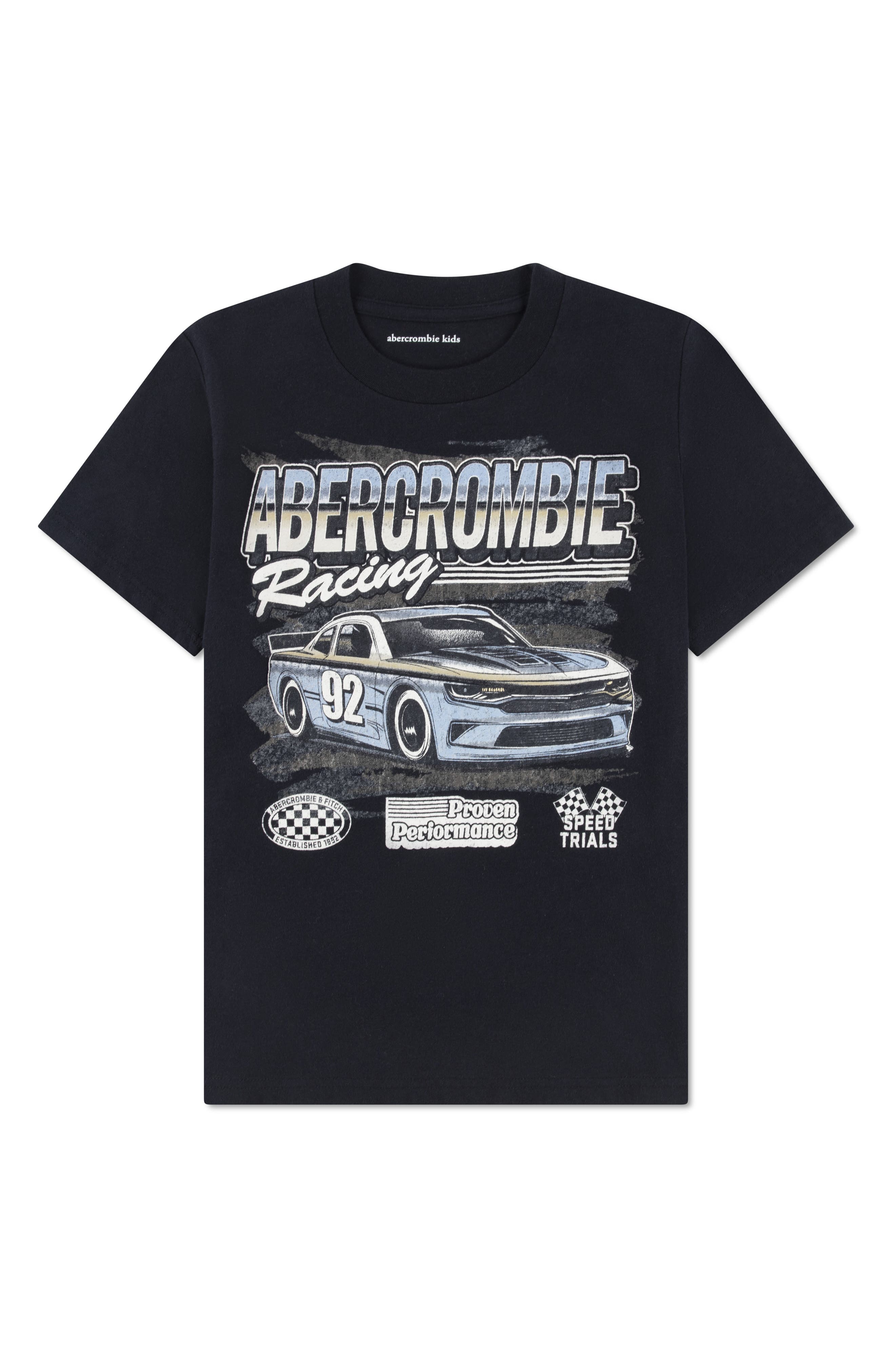 abercrombie kids Kids' Fast Cotton Graphic T-Shirt | Nordstromrack