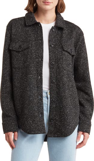 Thread & Supply Knit Fleece Shacket | Nordstromrack