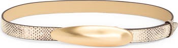 Cult Gaia Fiore Leather Belt | Nordstrom