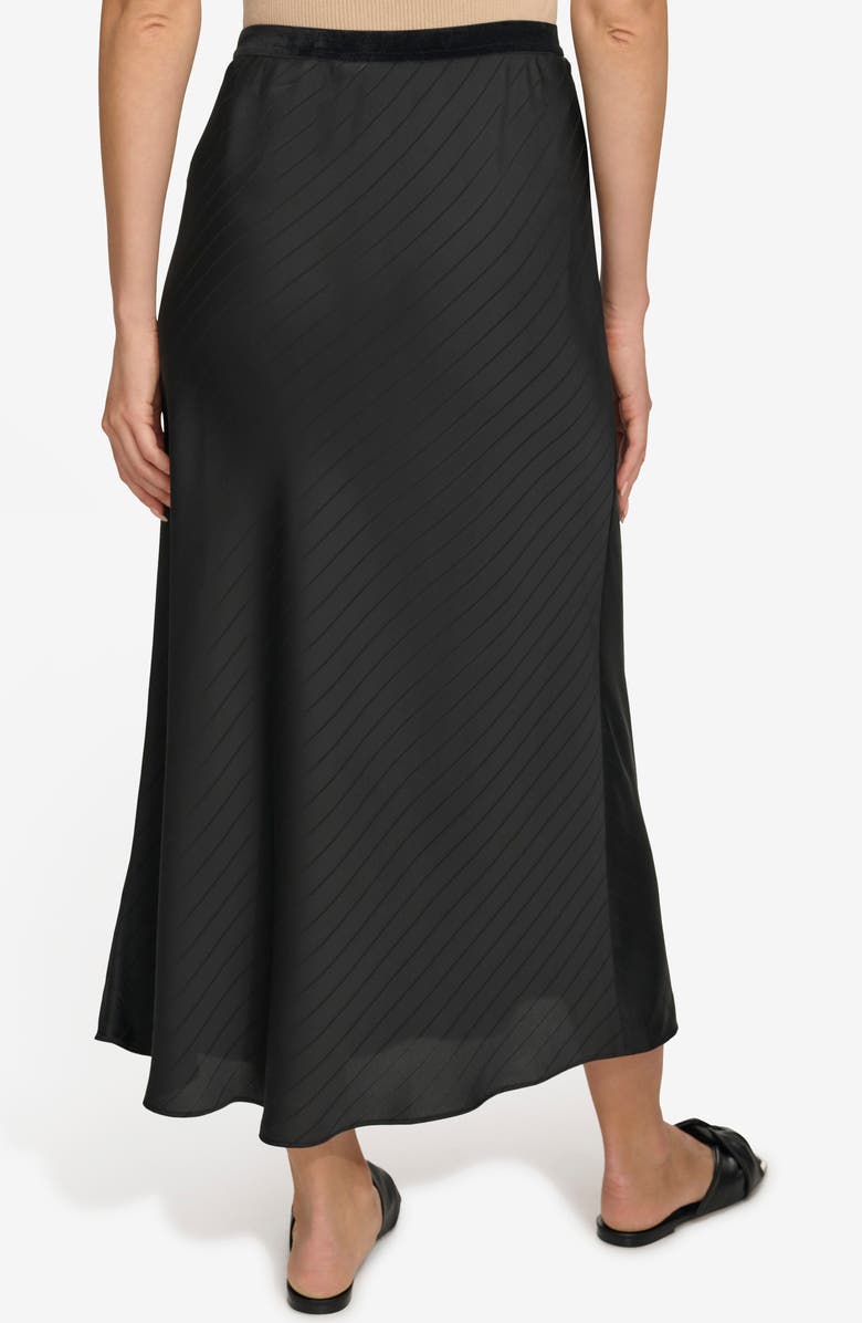 DKNY Jacquard Stripe Satin Skirt | Nordstrom