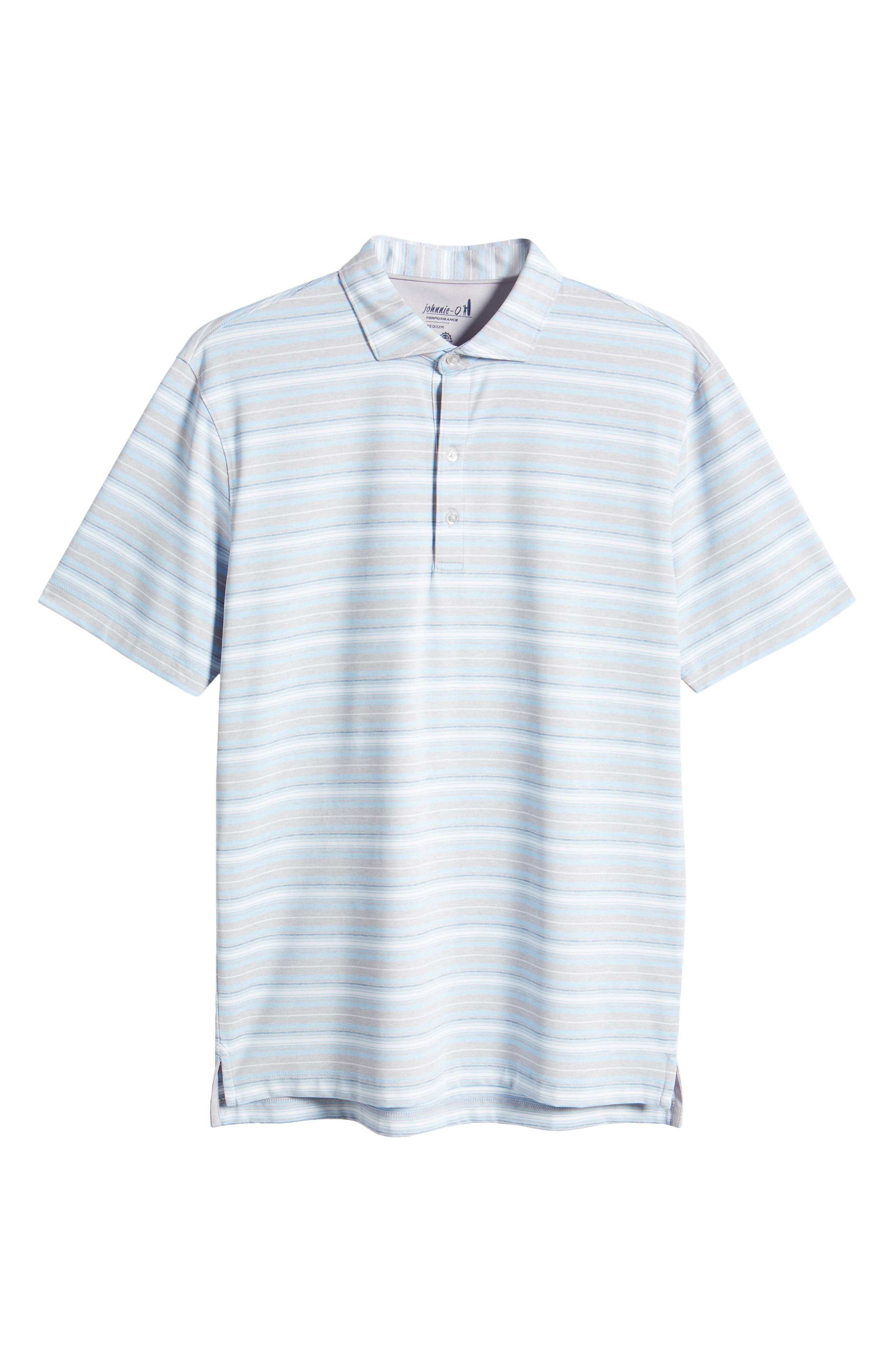 johnnie-O Coope Stripe Performance Golf Polo | Nordstrom