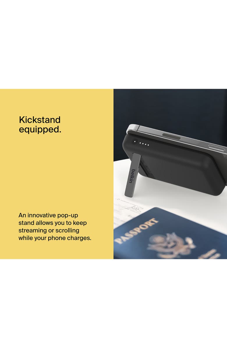 Belkin Wireless 5K Magnetic Power Bank Plus Kickstand | Nordstromrack