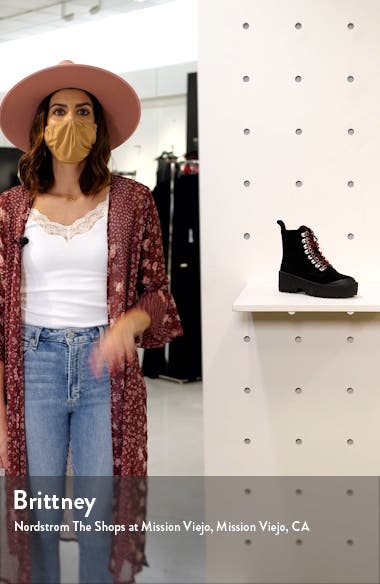 Jeffrey Campbell Finches Combat Boot (Women) | Nordstromrack