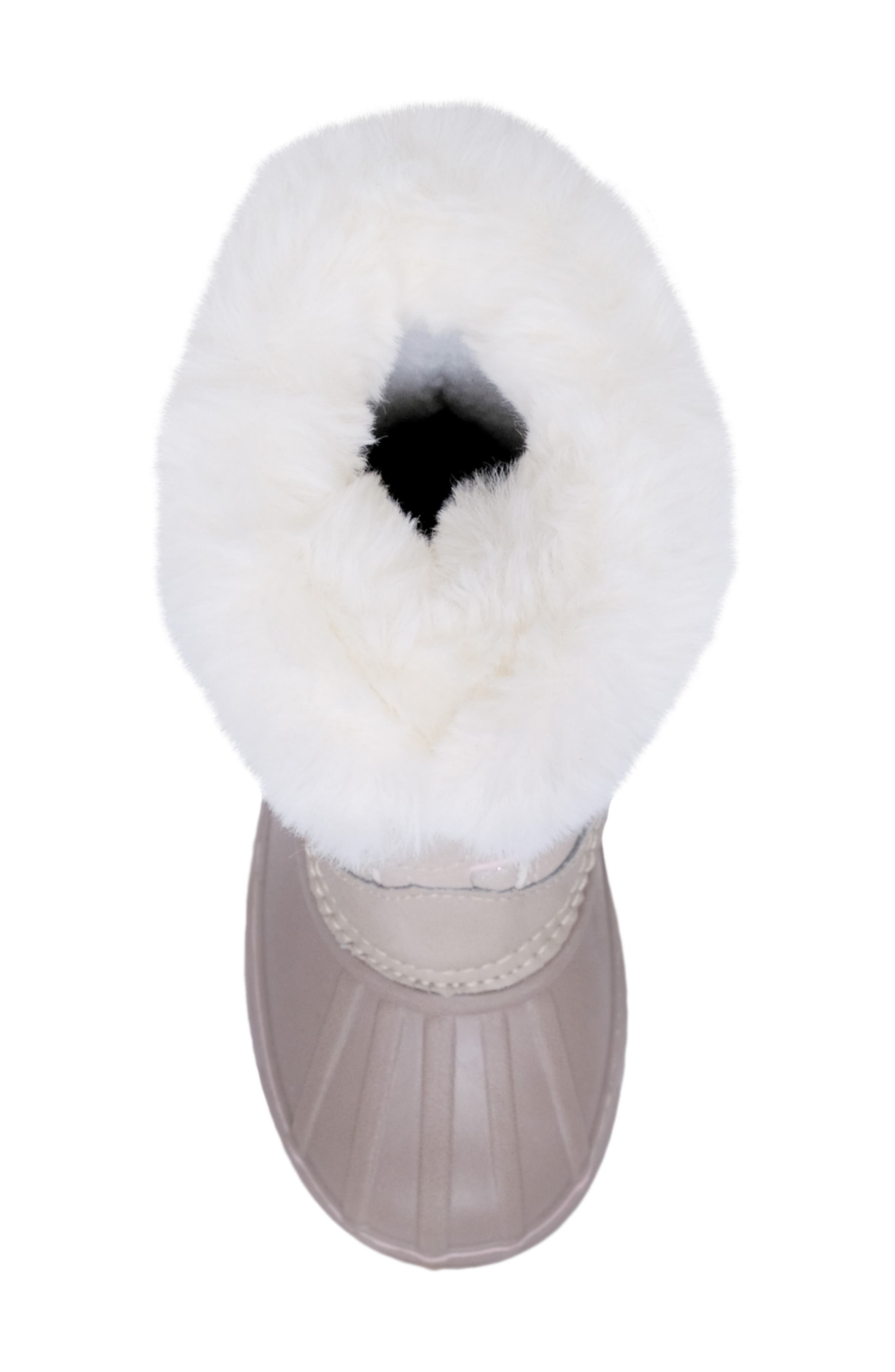 London Fog Kids' Hackey Faux Fur Trim Boot | Nordstromrack