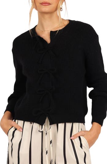 Petal & Pup Wilde Bow Front Cardigan | Nordstrom