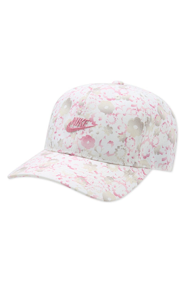 Nike Kids' Logo Embroidered Floral Baseball Cap | Nordstromrack
