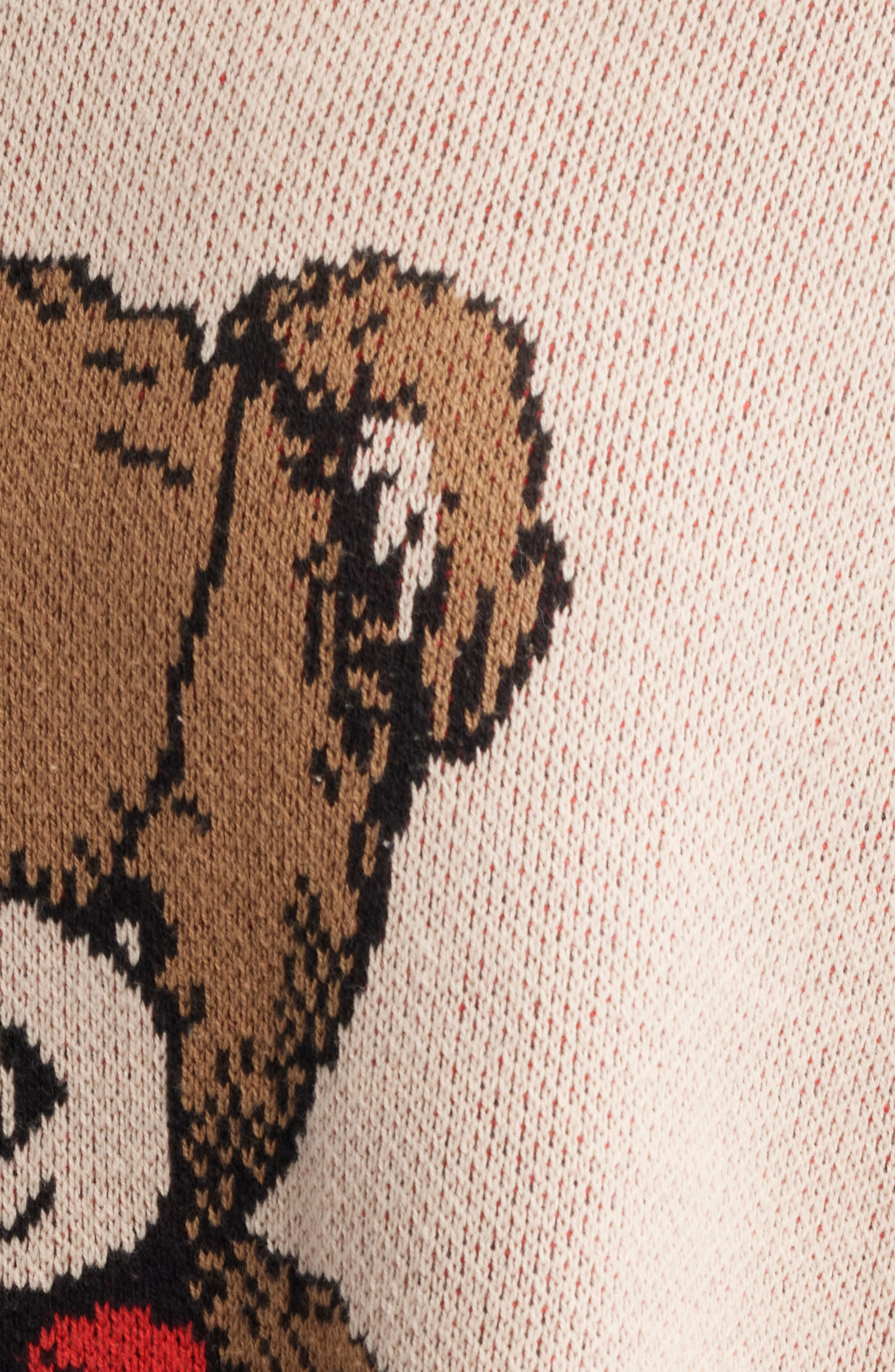 Dressed in Lala Teddy Bear Oversize Sweater | Nordstrom