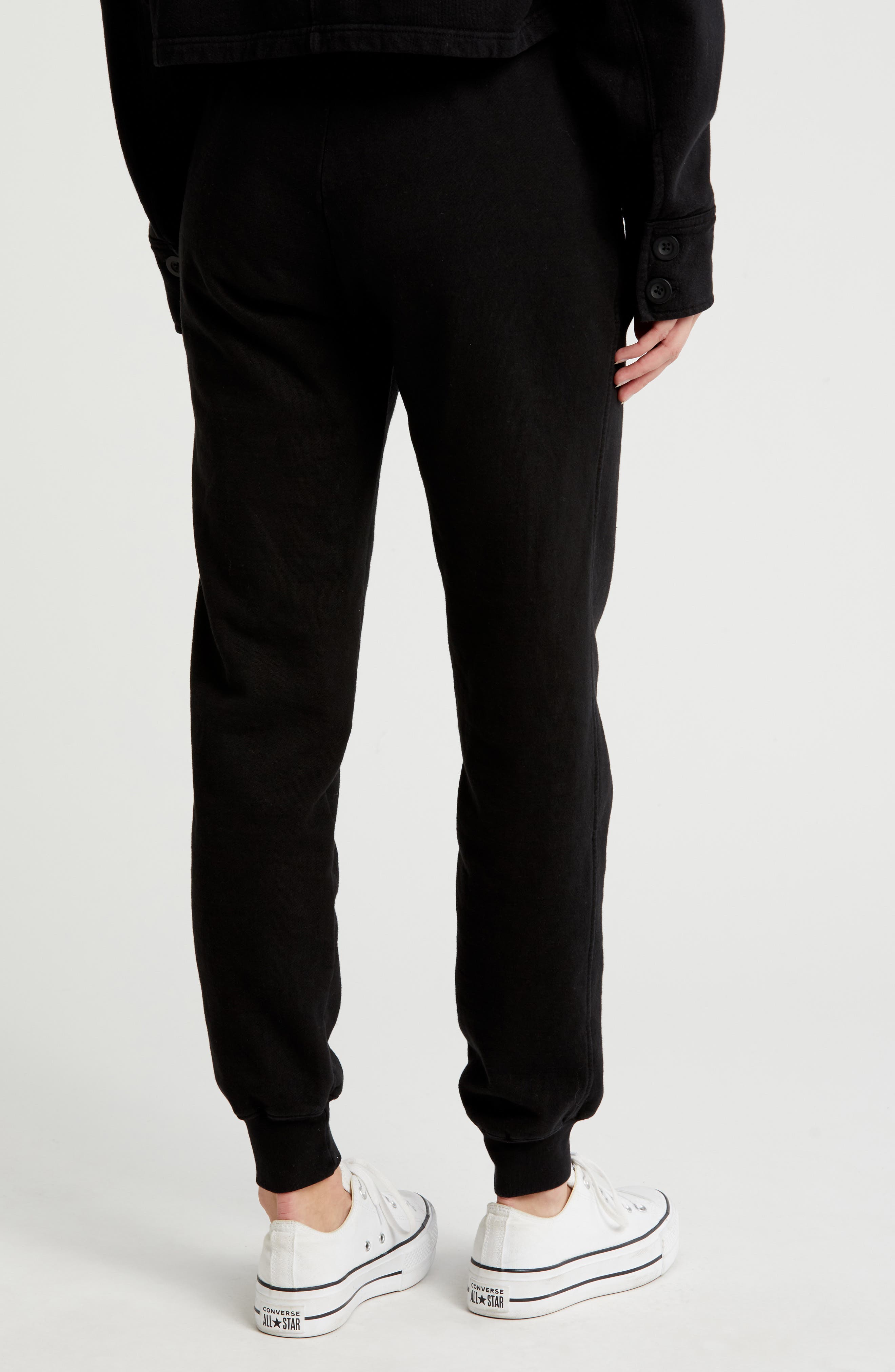 Good American Good Waist Fleece Joggers | Nordstromrack