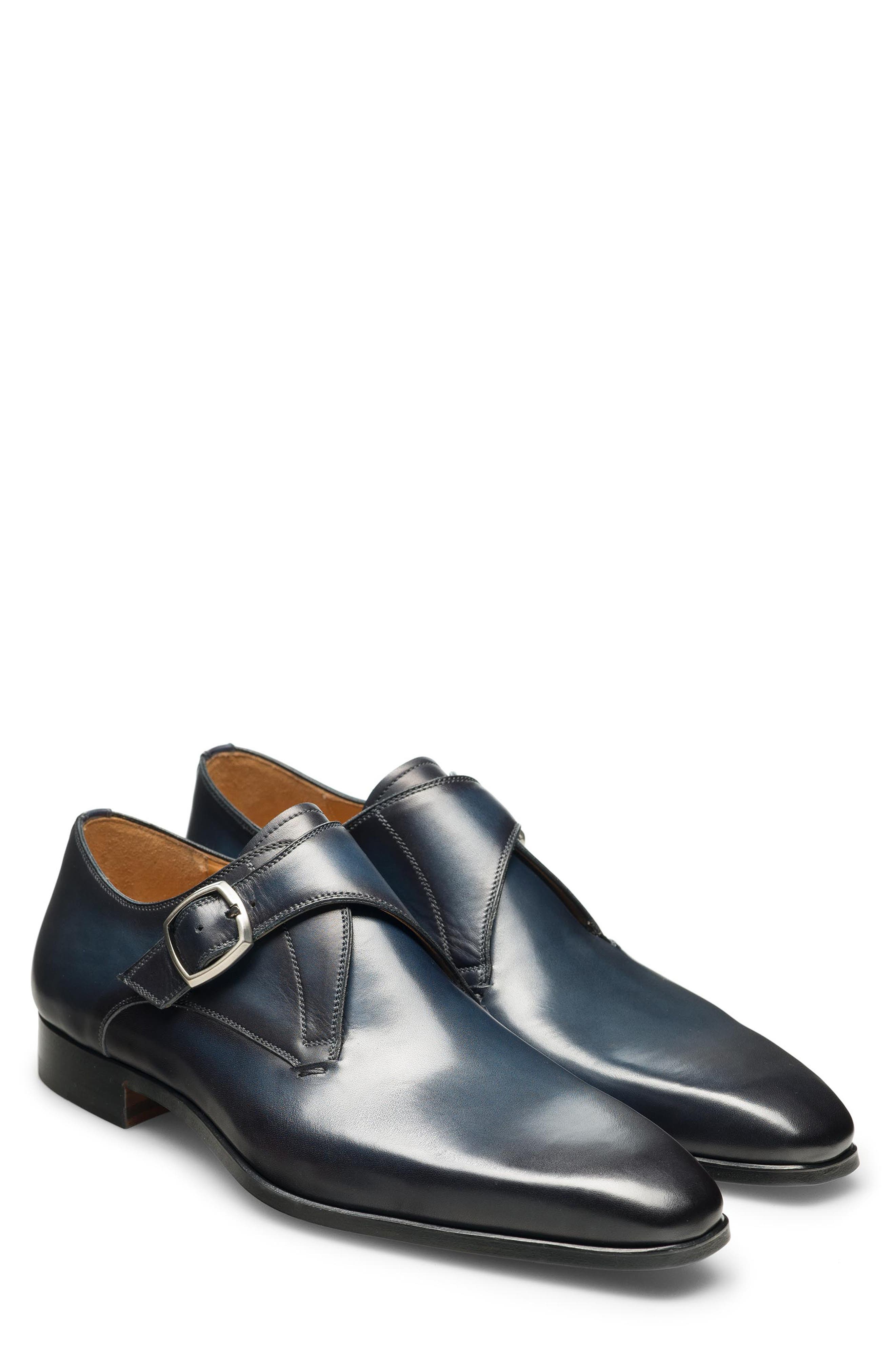 Magnanni Dedrick Water Resistant Monk Shoe (Men) | Nordstromrack