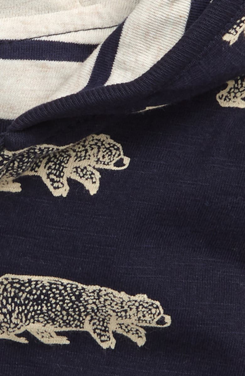 Hatley Band of Bears Reversible Hoodie | Nordstrom
