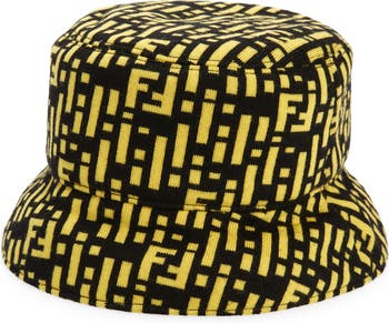 Fendi FF Logo Wool Bucket Hat | Nordstromrack