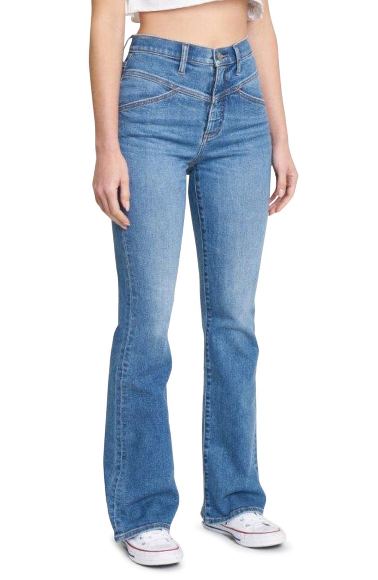 DAZE Go-Getter Yoke Flare Jeans | Nordstromrack