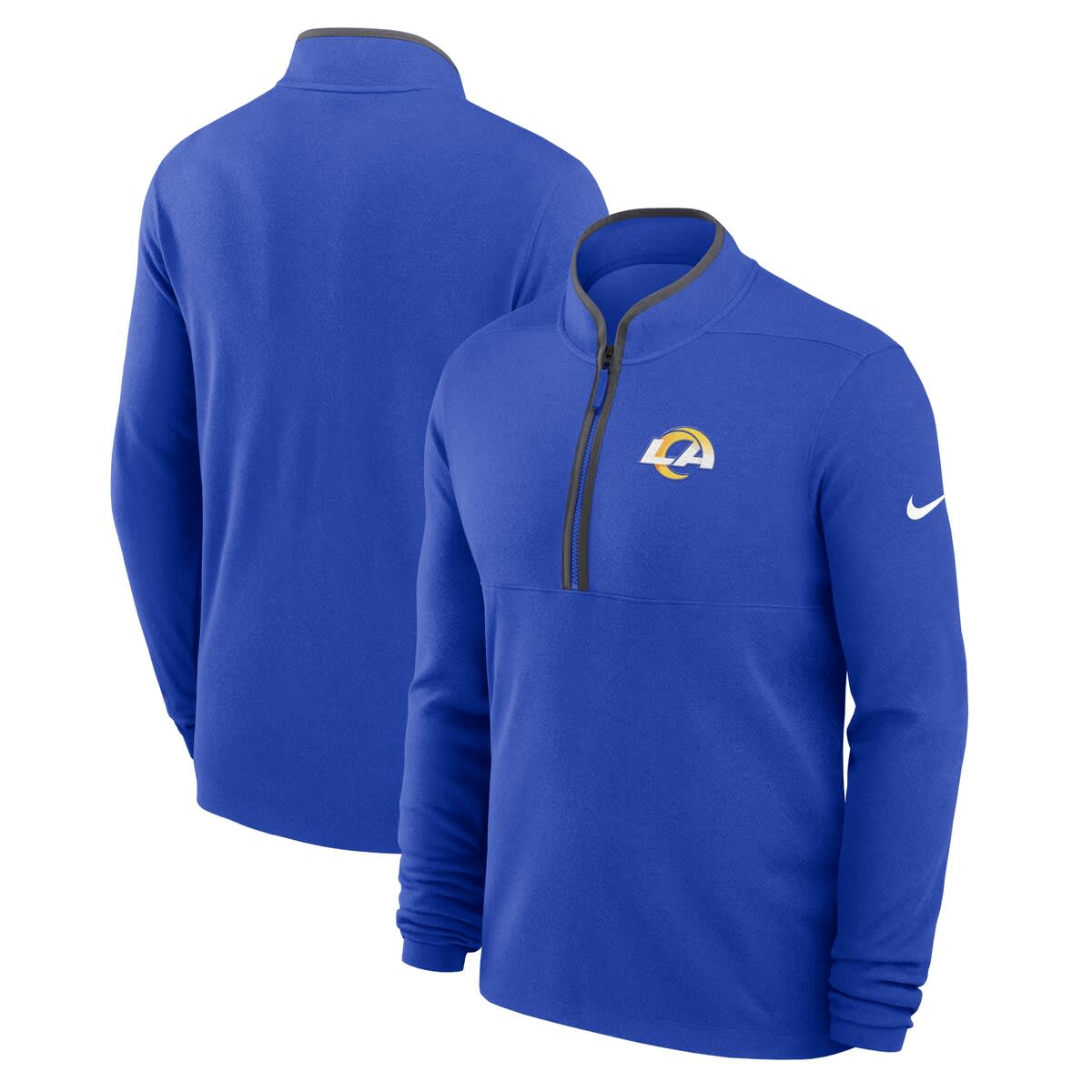 Nike Men's Nike Royal Los Angeles Rams Lightweight Victory Dri-FIT Half ...