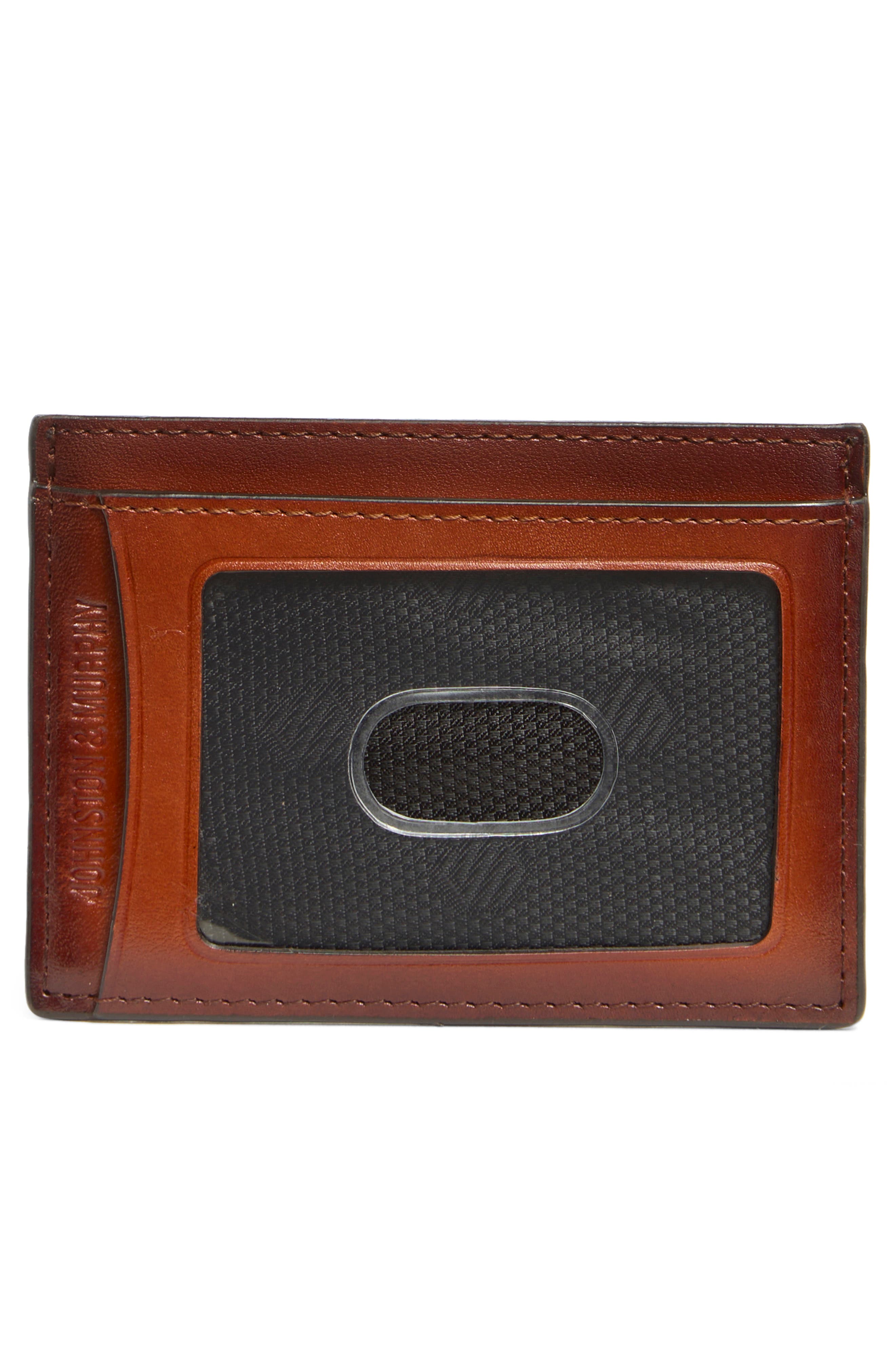 Johnston & Murphy Weekend Leather Card Case | Nordstromrack