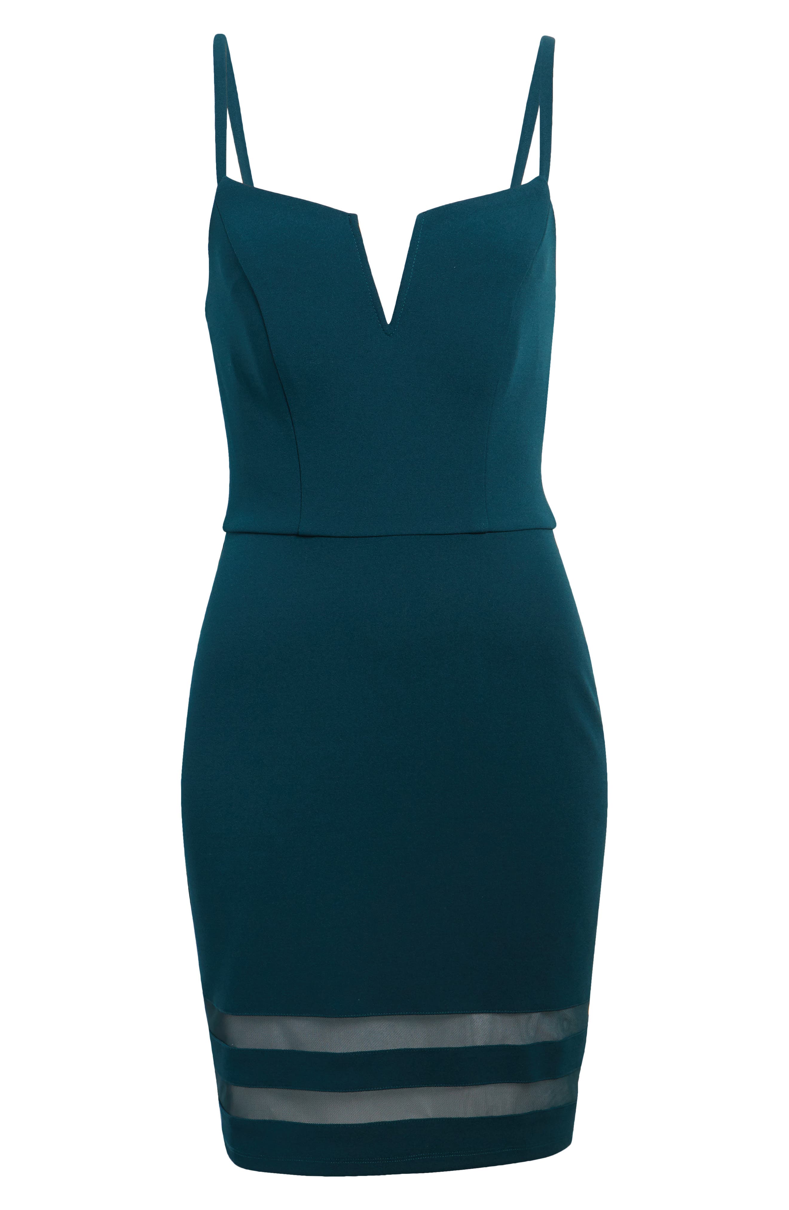 Speechless Illusion Stripe Body-Con Dress | Nordstrom