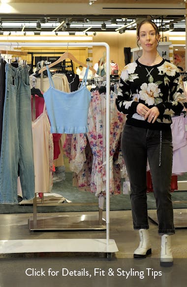 PacSun Jennie Ruffle Sweater Tank | Nordstromrack