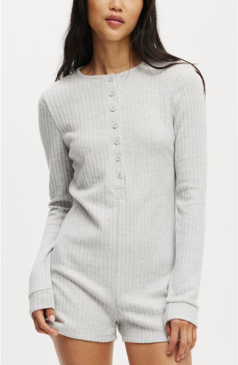 COTTON ON BODY Women's Super Soft Ribbed Romper | Nordstrom