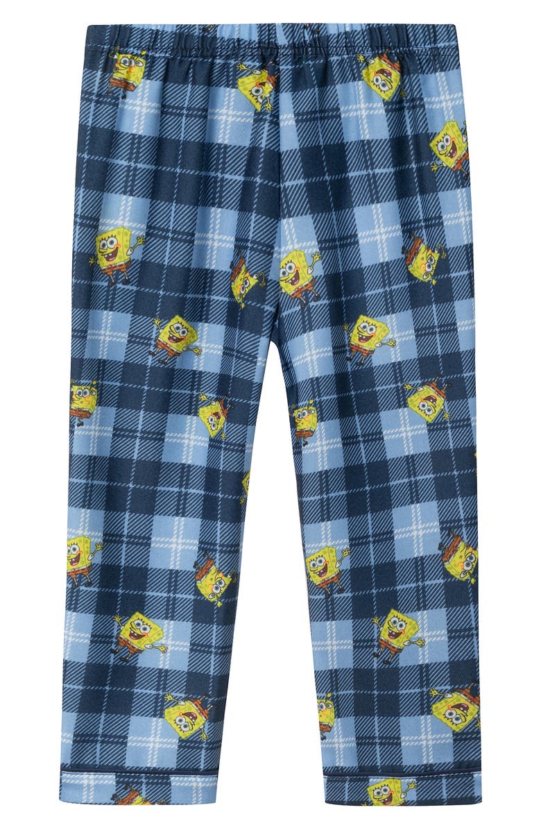 Andy & Evan Kids' SpongeBob® Plaid Flannel Two-Piece Pajamas ...