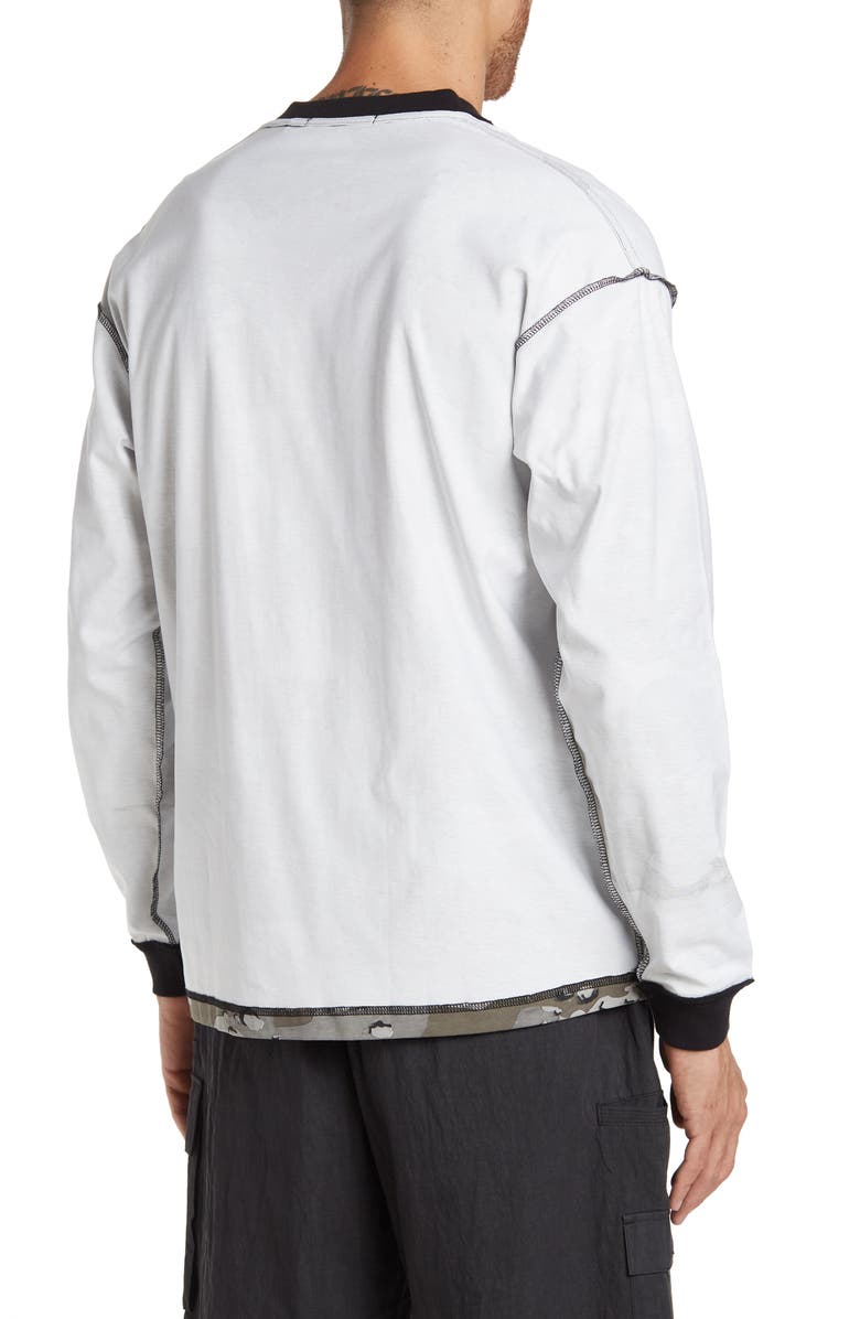 STAMPD Shadow Camo Long Sleeve T-Shirt | Nordstromrack