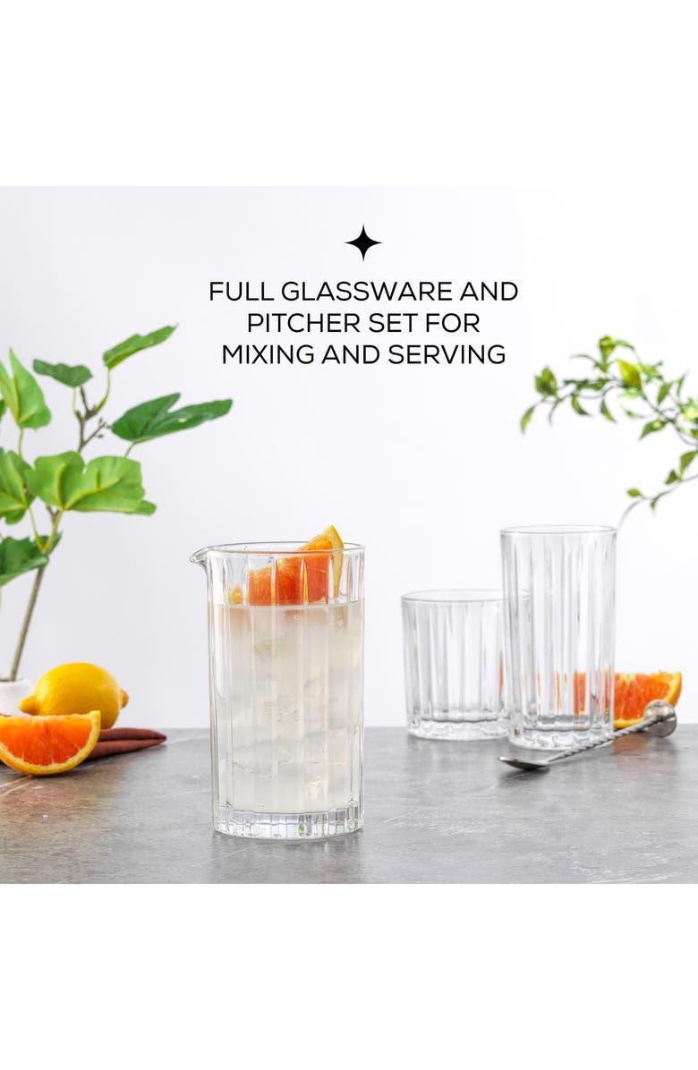 JoyJolt Alina Ribbed Cocktail Pitcher | Nordstromrack
