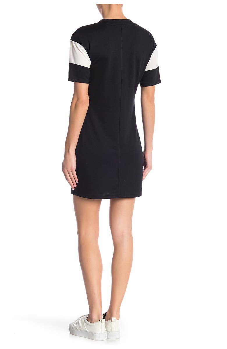 MATERIAL GIRL Amour V-Neck Short Sleeve T-Shirt Dress | Nordstromrack