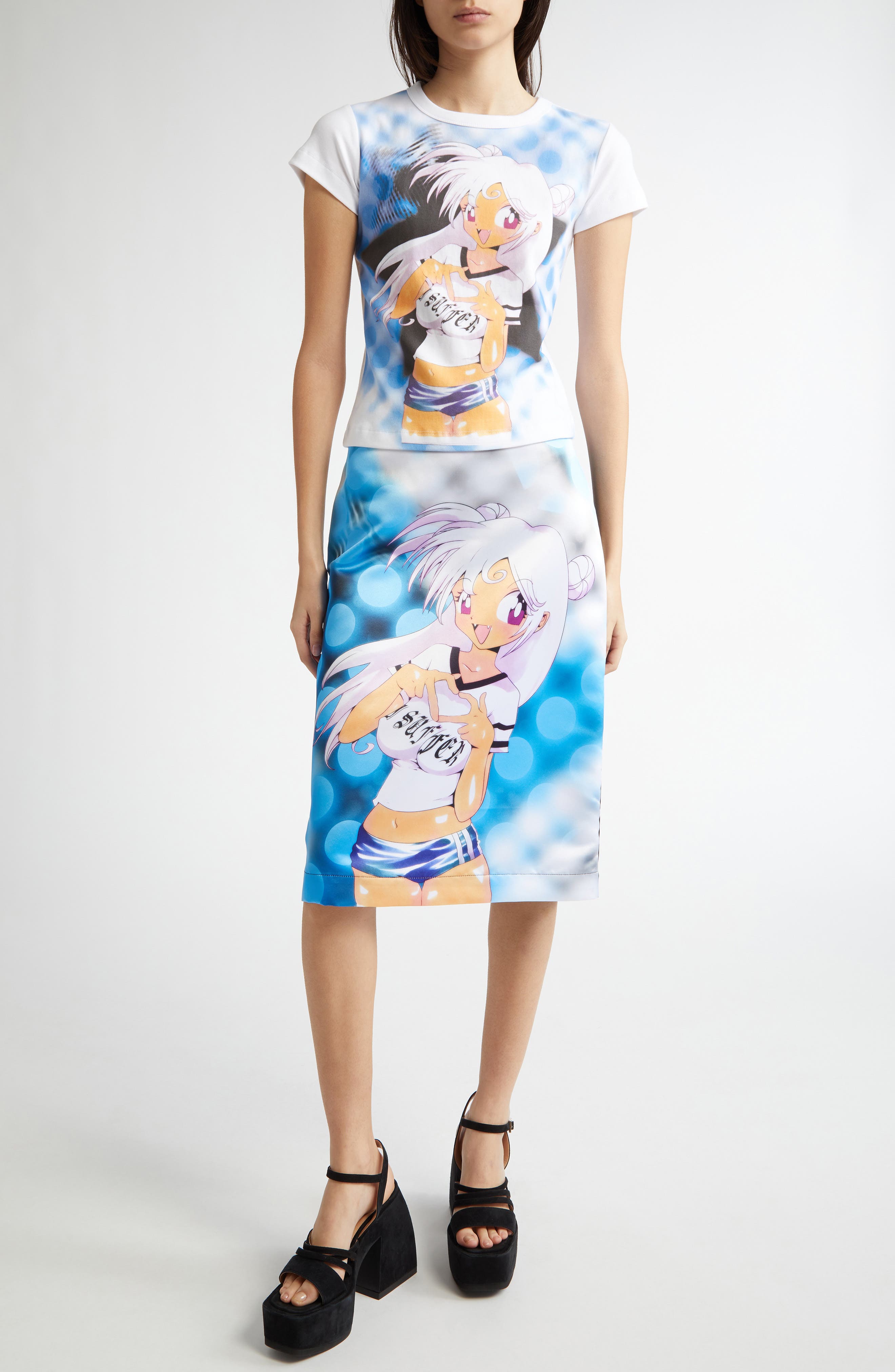 Ashley Williams Manga Poster Baby Tee | Nordstromrack
