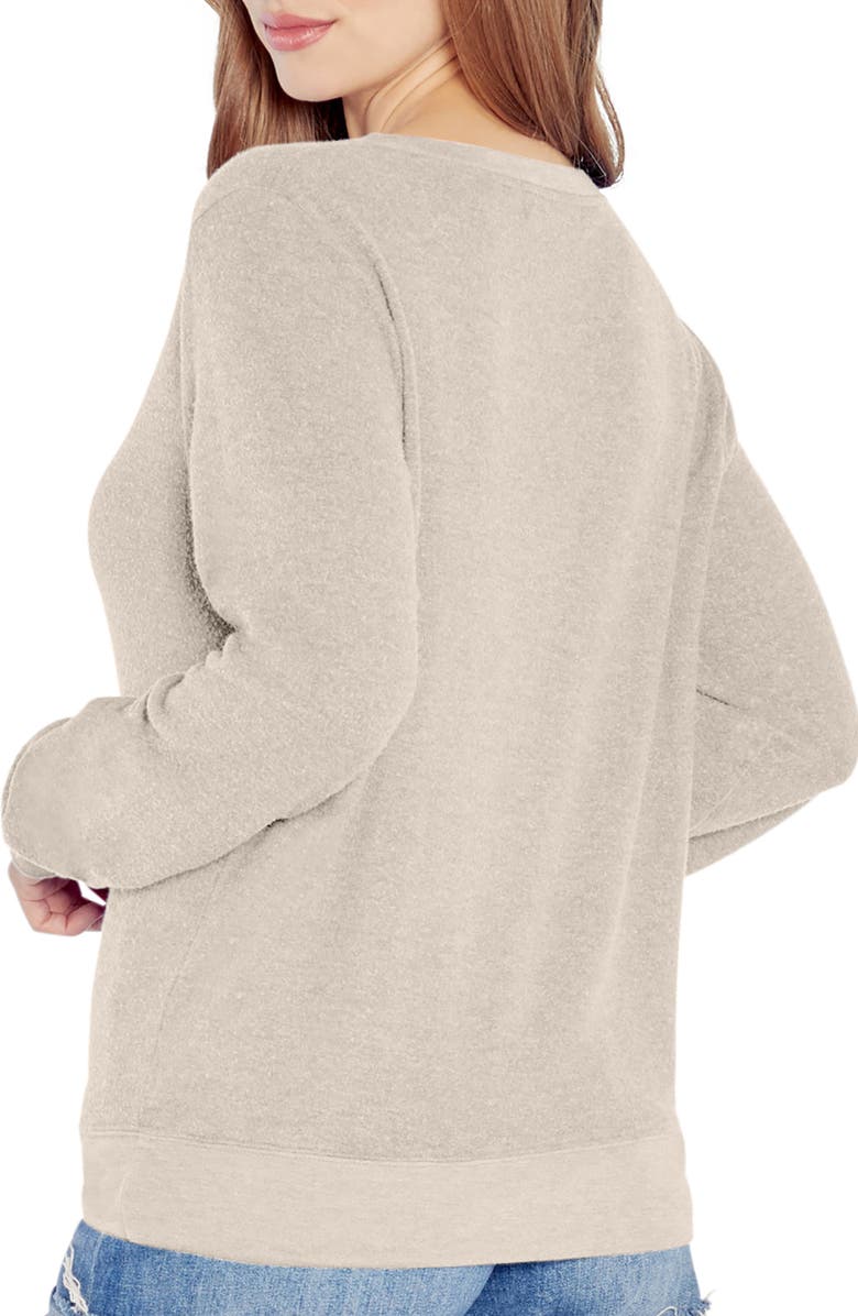 Wildfox Deep V-Neck Baggy Beach Jumper Pullover | Nordstromrack