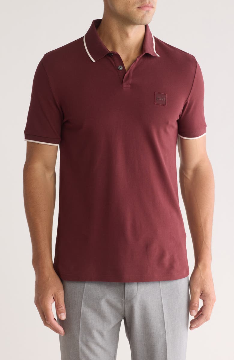 BOSS Passertip Tipped Polo | Nordstromrack