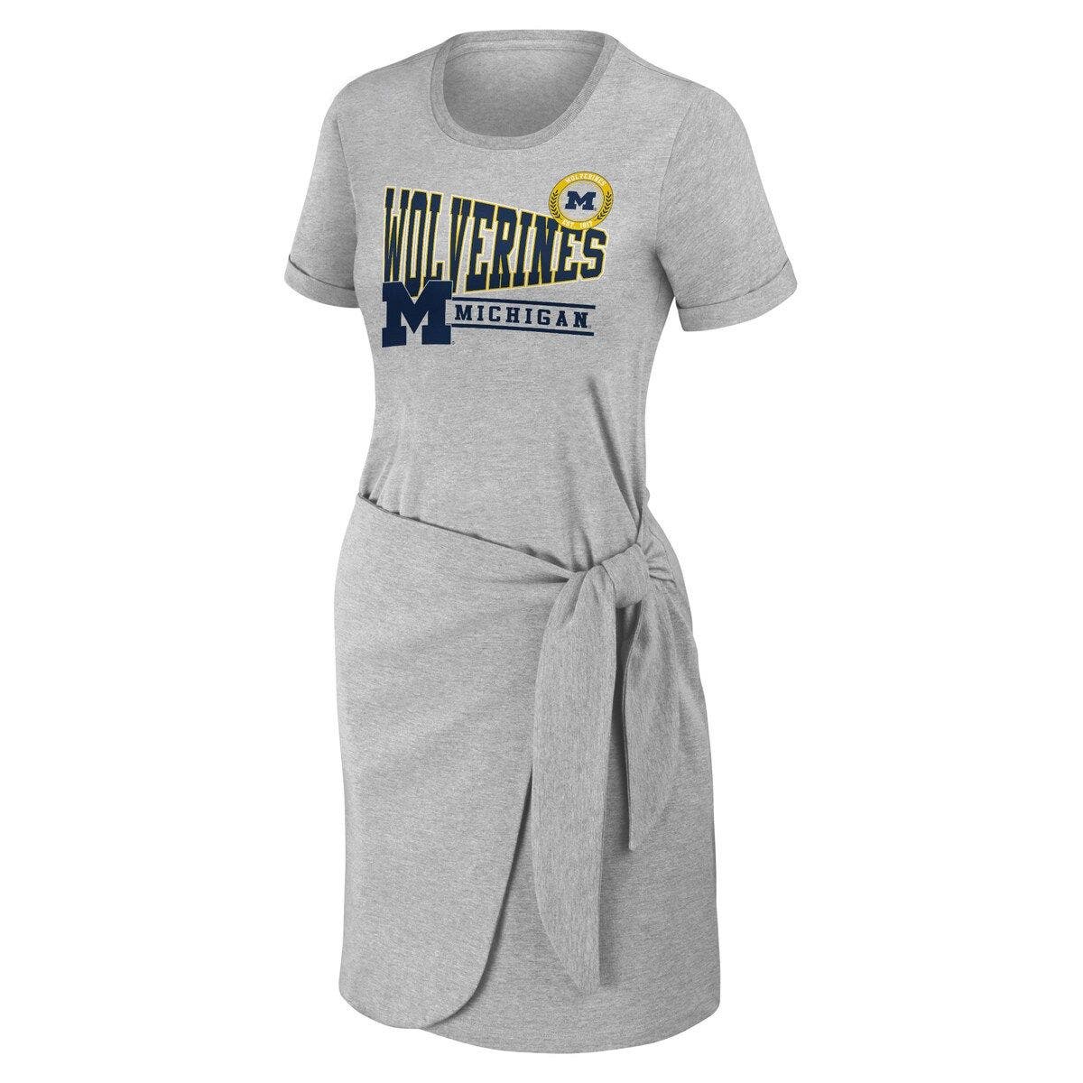 WEAR by Erin Andrews Women's WEAR by Erin Andrews Heather Gray Michigan ...