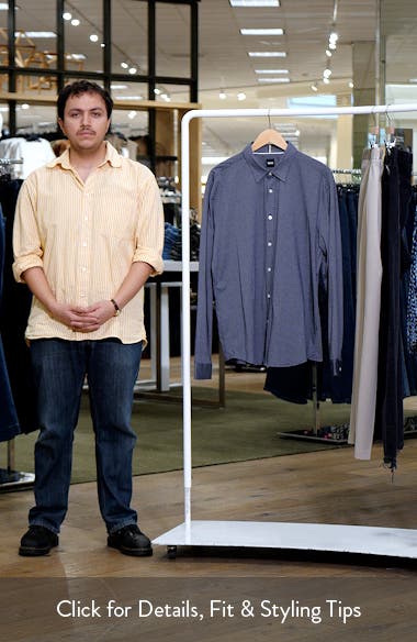 BOSS Roan Kent Slim Fit Button-Up Shirt | Nordstrom