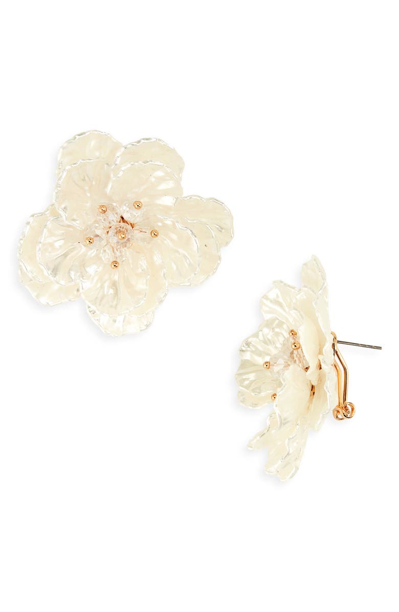 Tasha Floral Imitation Pearl Stud Earrings | Nordstromrack