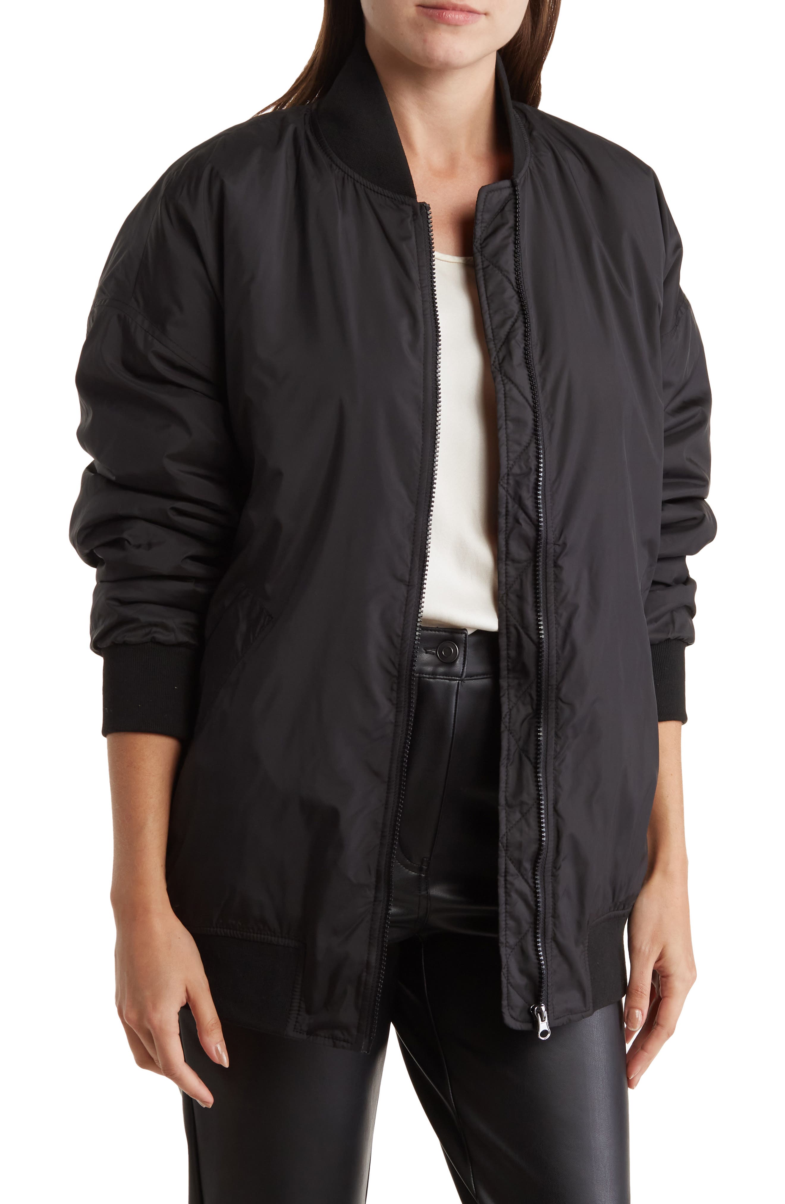 Abound Satin Bomber Jacket | Nordstromrack