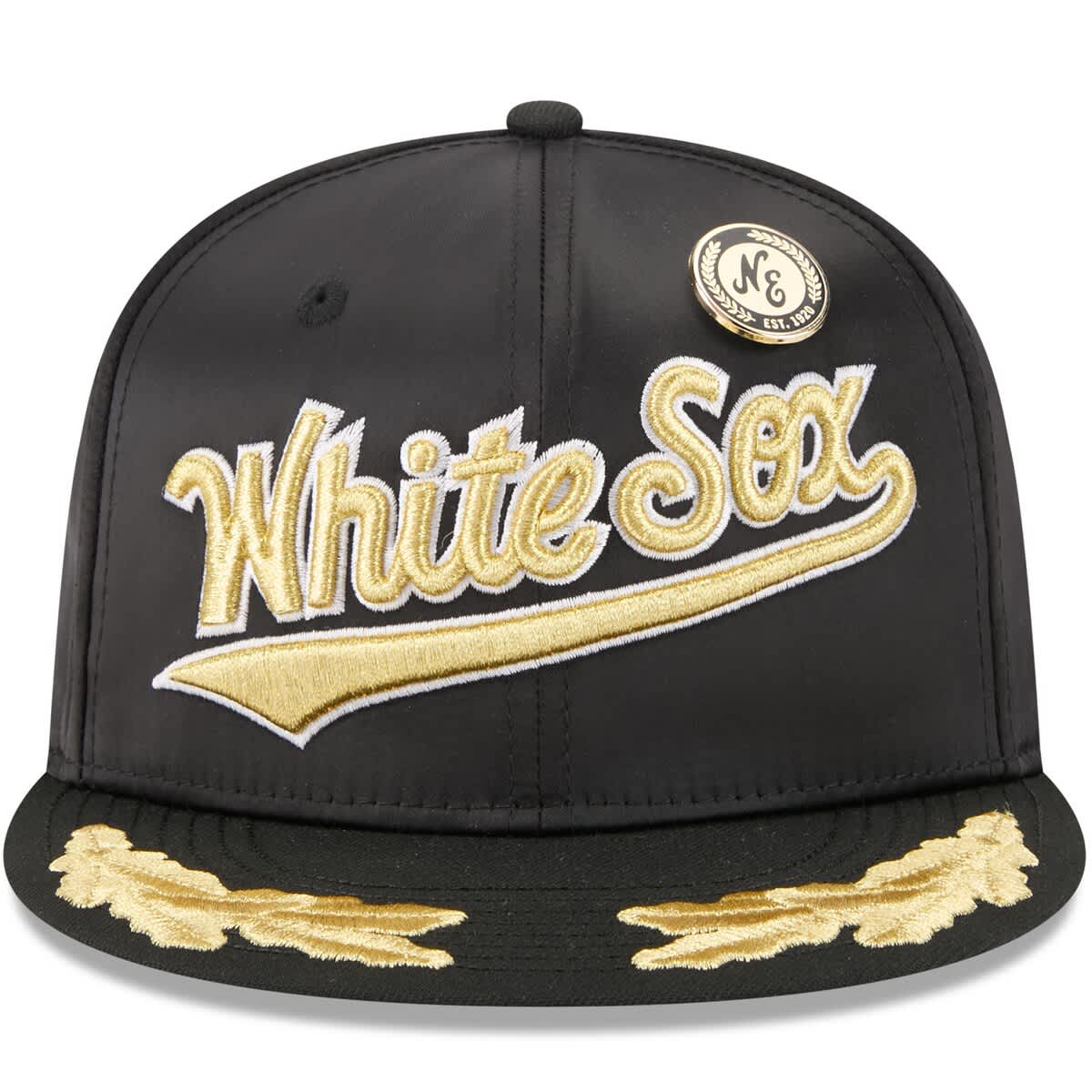 New Era Men's New Era Black Chicago White Sox 2025 59FIFTY Day Gold ...