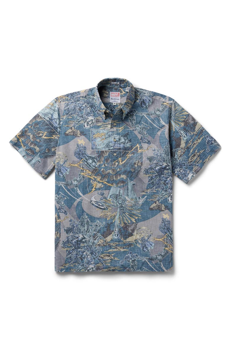 Reyn Spooner Marvel Avengers Classic Fit Short Sleeve Button-Down ...