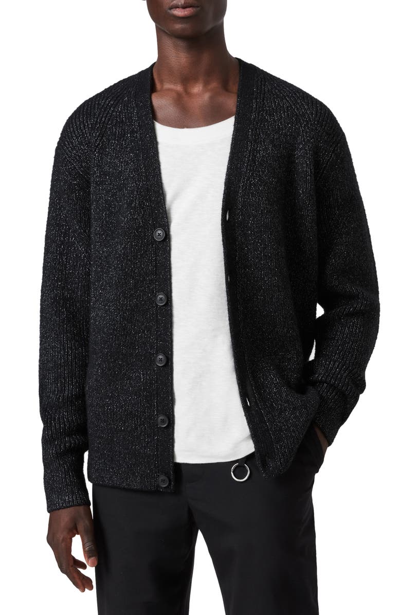 AllSaints Cosmic Wool Blend Cardigan | Nordstrom