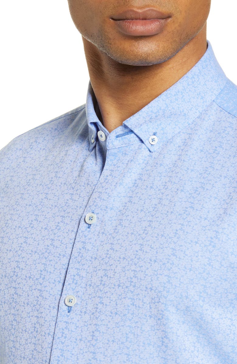 Zachary Prell Kinsman Floral Short Sleeve Button-Down Shirt | Nordstromrack