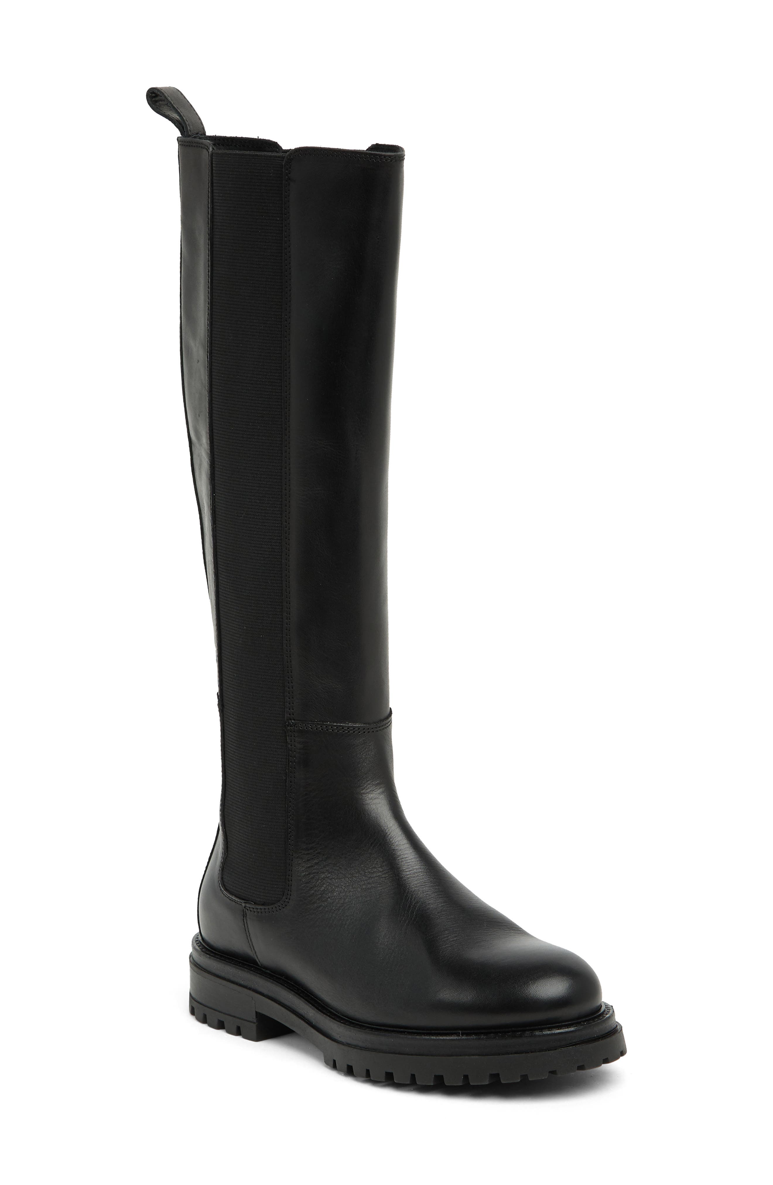 Reiss Aknee Tall Lug Sole Boot (Women) | Nordstromrack