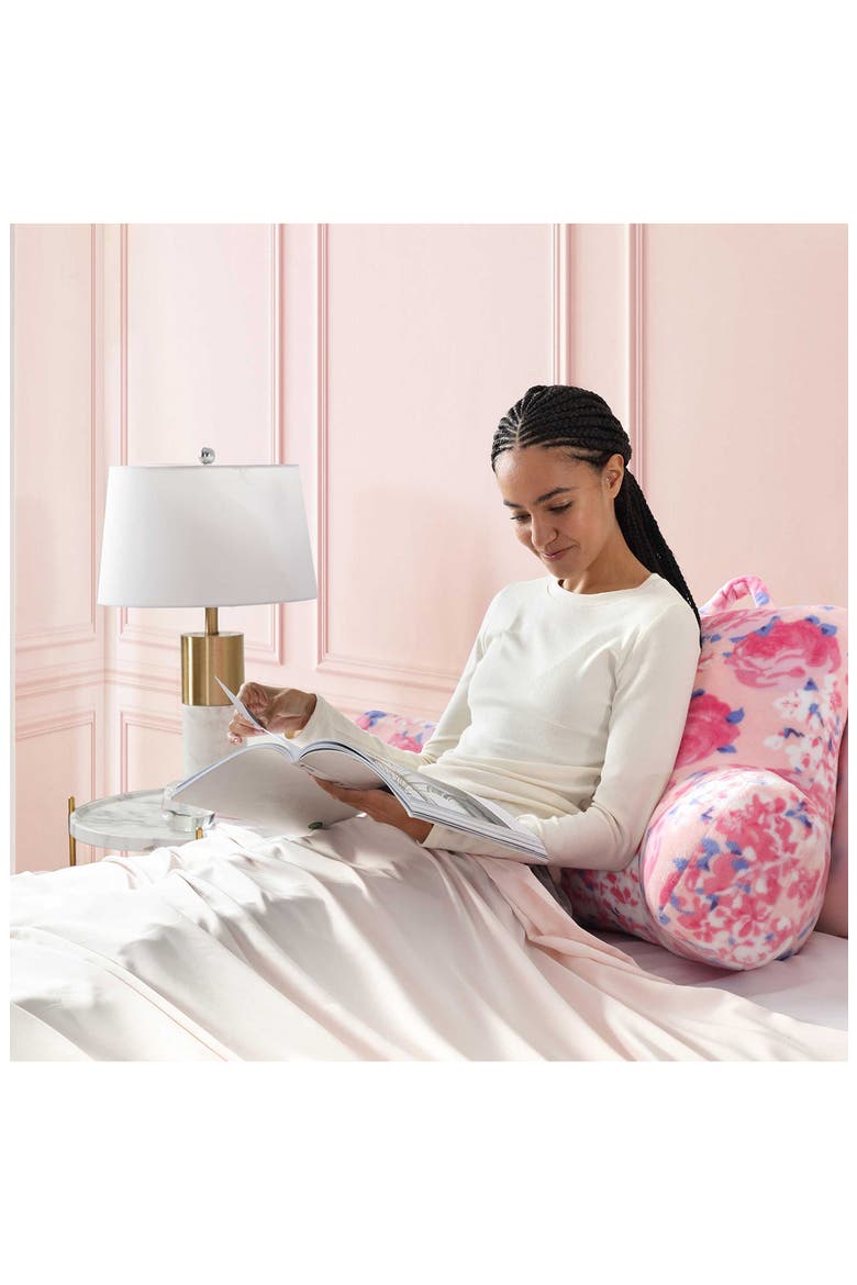 Floral Plush Back Rest Decor Pillow | Nordstromrack