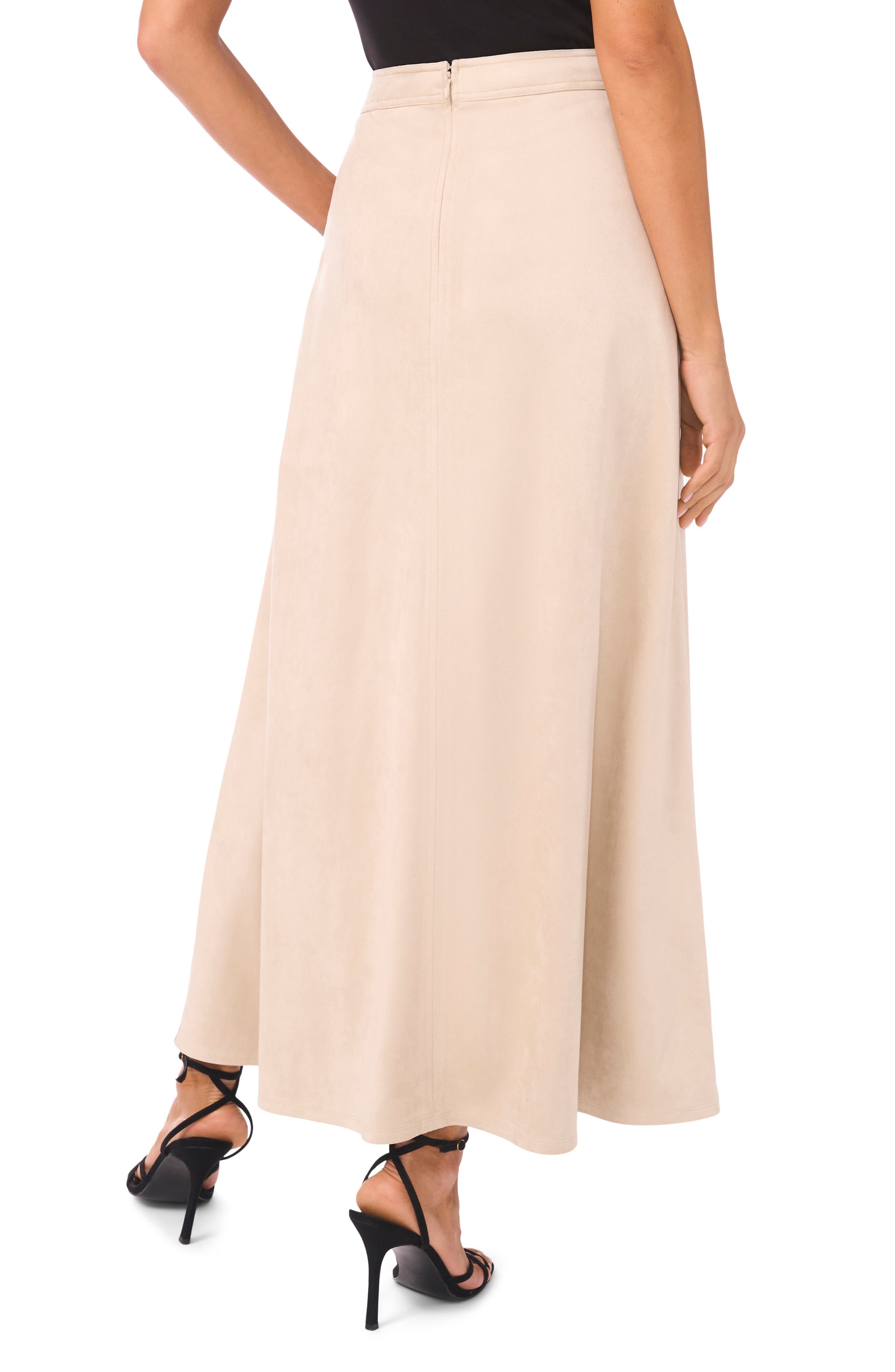 Vince Camuto Faux Suede A-Line Skirt | Nordstrom