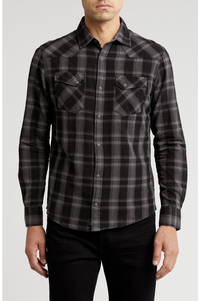 Durango Plaid Western Button-Up Shirt (Men) | Nordstromrack