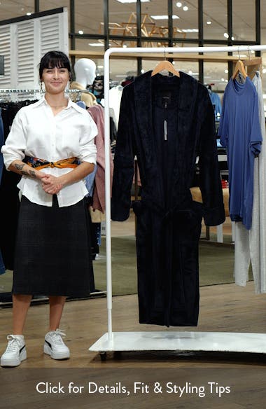 Daniel Buchler Diamond Jacquard Robe | Nordstrom