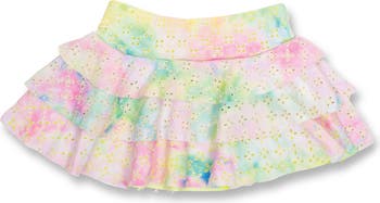 Shade Critters Kids' Ruffle Watercolor UPF 50+ Cover-Up Skirt ...