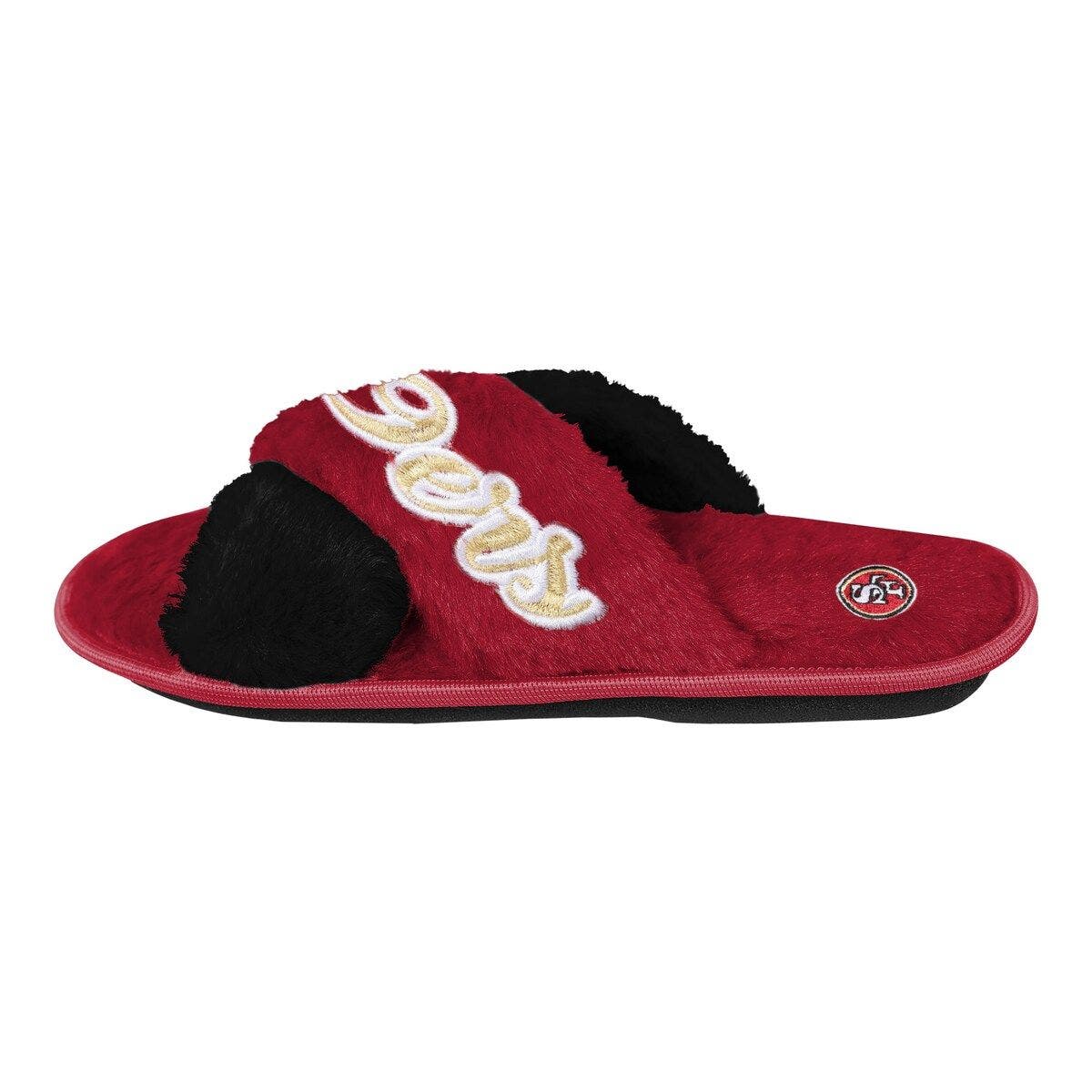 FOCO Women's FOCO Scarlet San Francisco 49ers Two-Tone Crossover Faux ...
