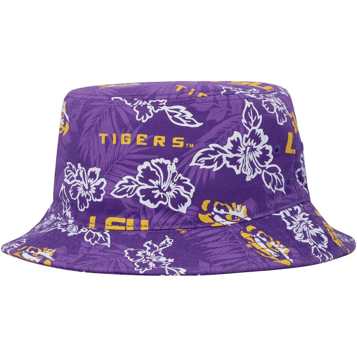 Reyn Spooner Men's Reyn Spooner Purple LSU Tigers Floral Bucket Hat ...