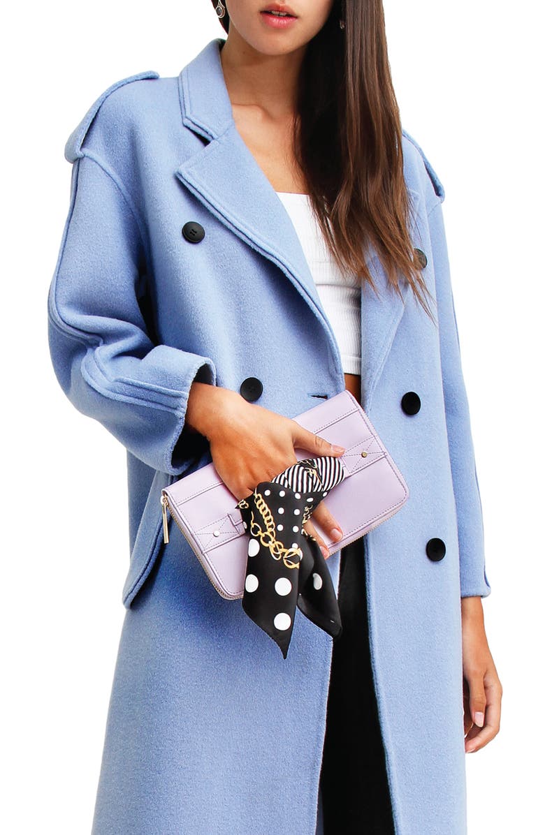 Belle & Bloom Aussie Sky Double-Breasted Wool Coat | Nordstromrack