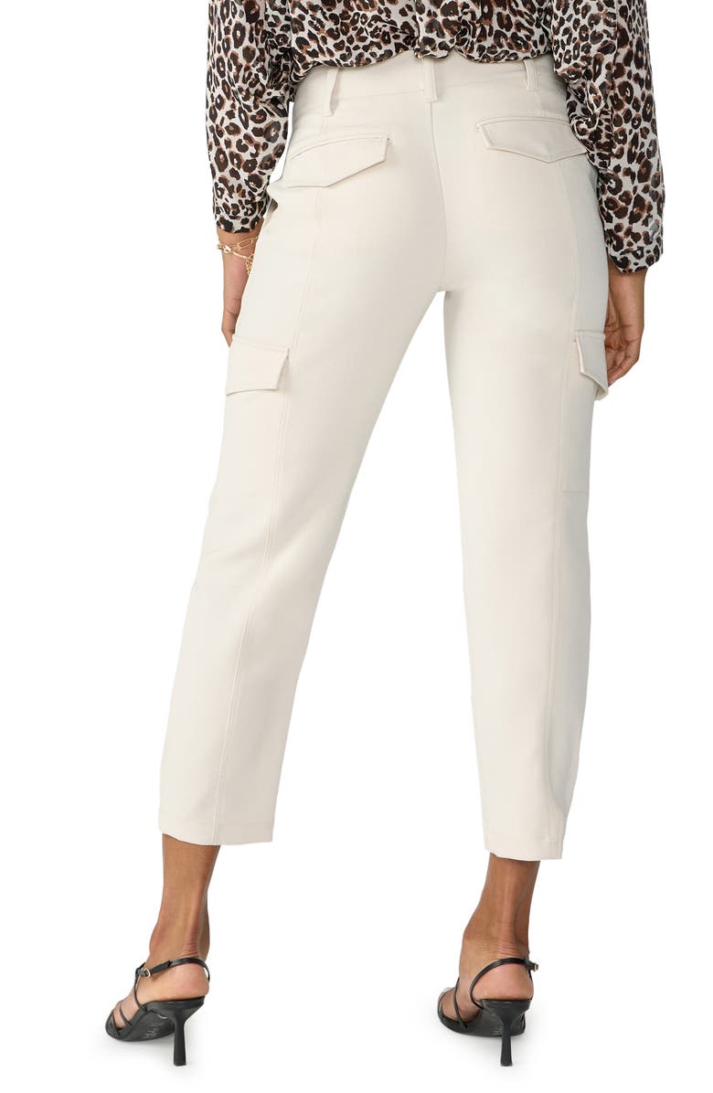 Sanctuary Polished Straight Leg Crop Cargo Pants | Nordstrom