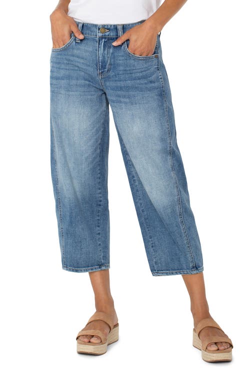 Women S Barrel Leg Jeans Denim Nordstrom