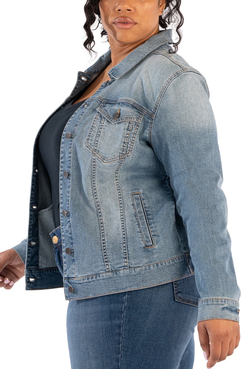 KUT from the Kloth Jacqueline Denim Trucker Jacket | Nordstromrack