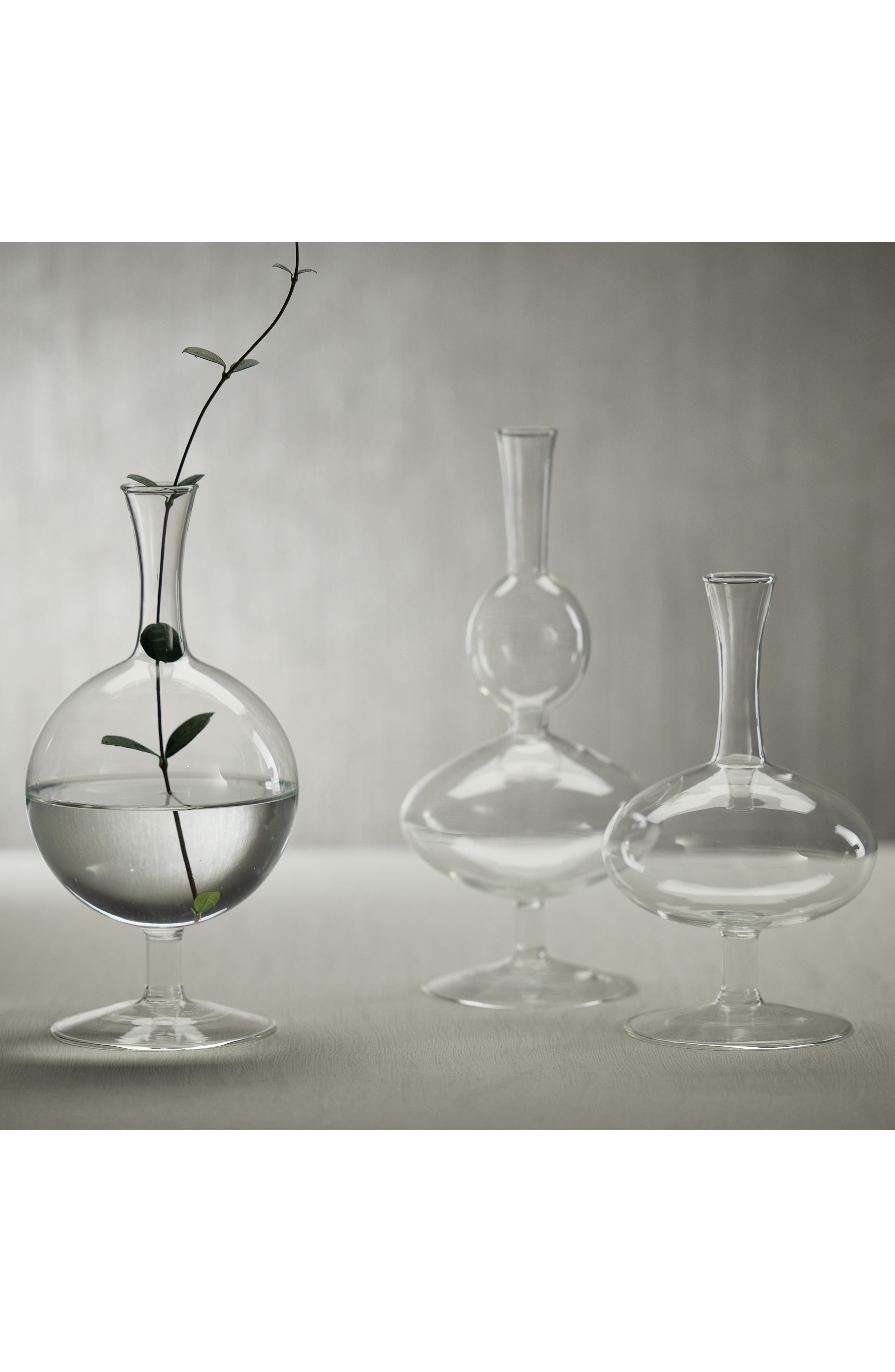Zodax Lillee Footed Glass Vase | Nordstromrack