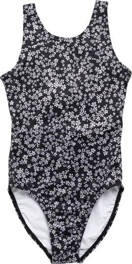 Z by Zella Girl Kids' Trinity Twist Patterned Leotard | Nordstromrack